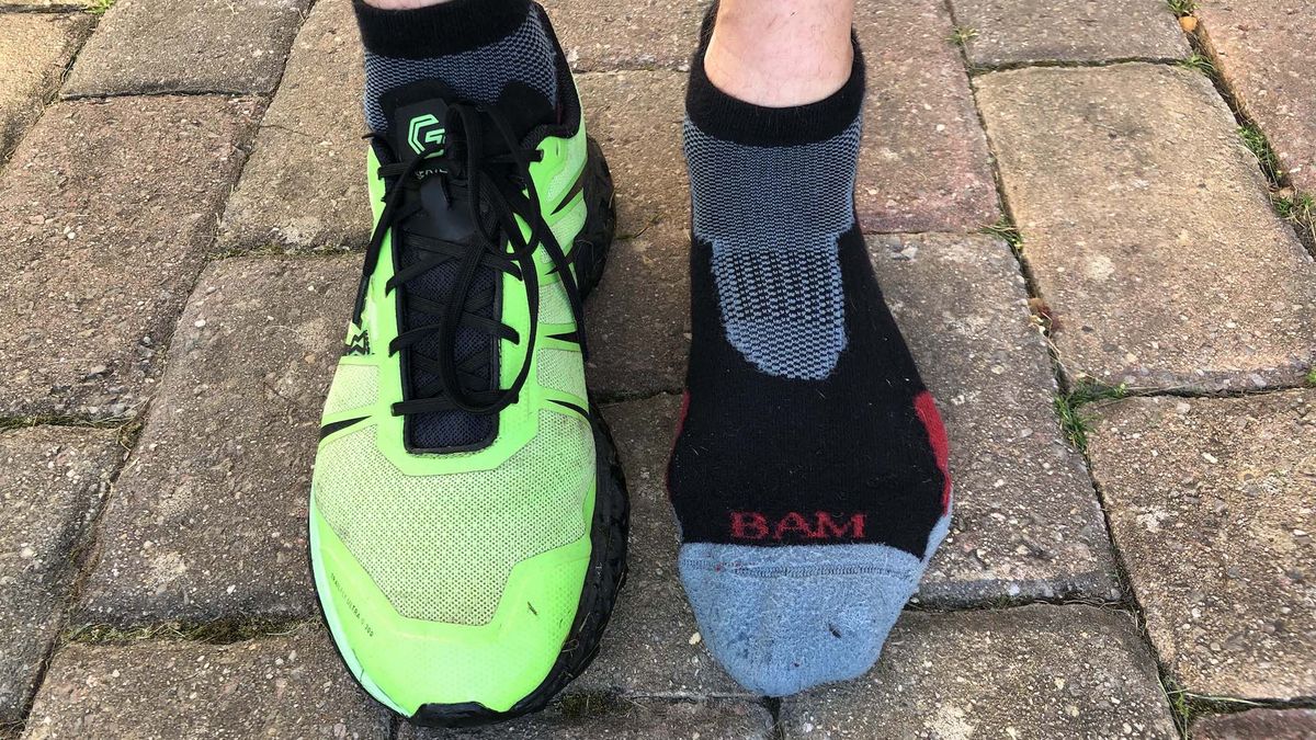 BAM Bamboo Technical Trainer Socks review | Advnture