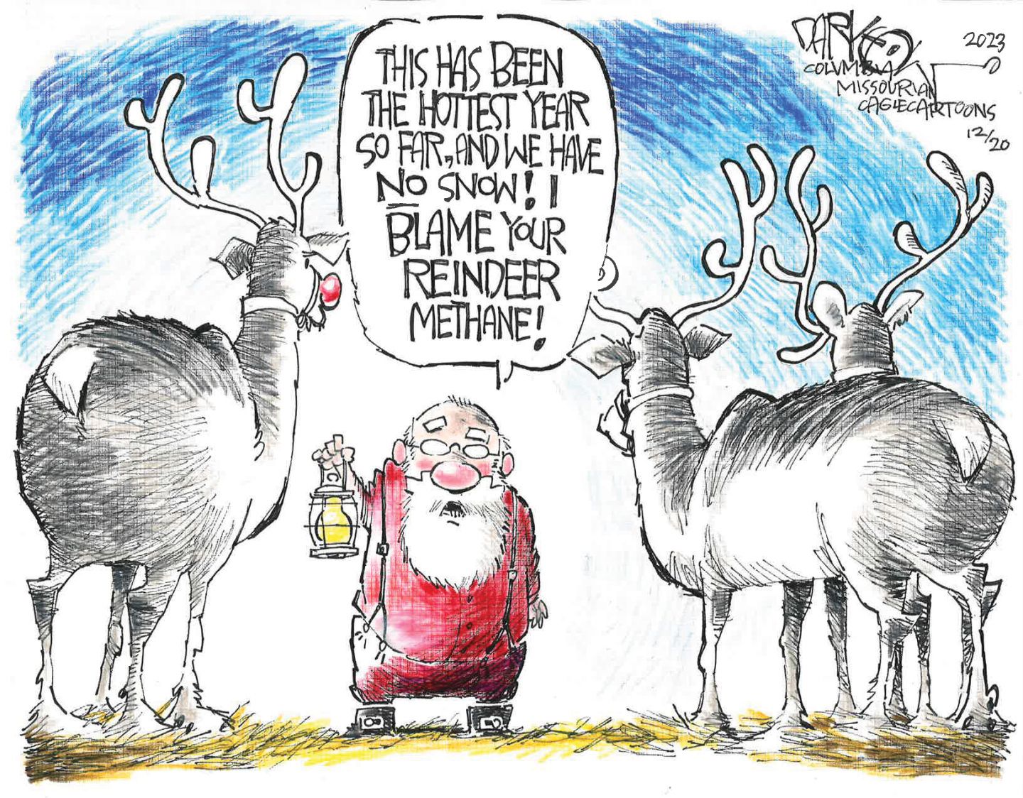 Today's political cartoons - December 21, 2023 | The Week