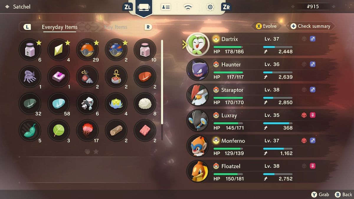 How to evolve all Pokémon in Legends: Arceus — Stones, items ...