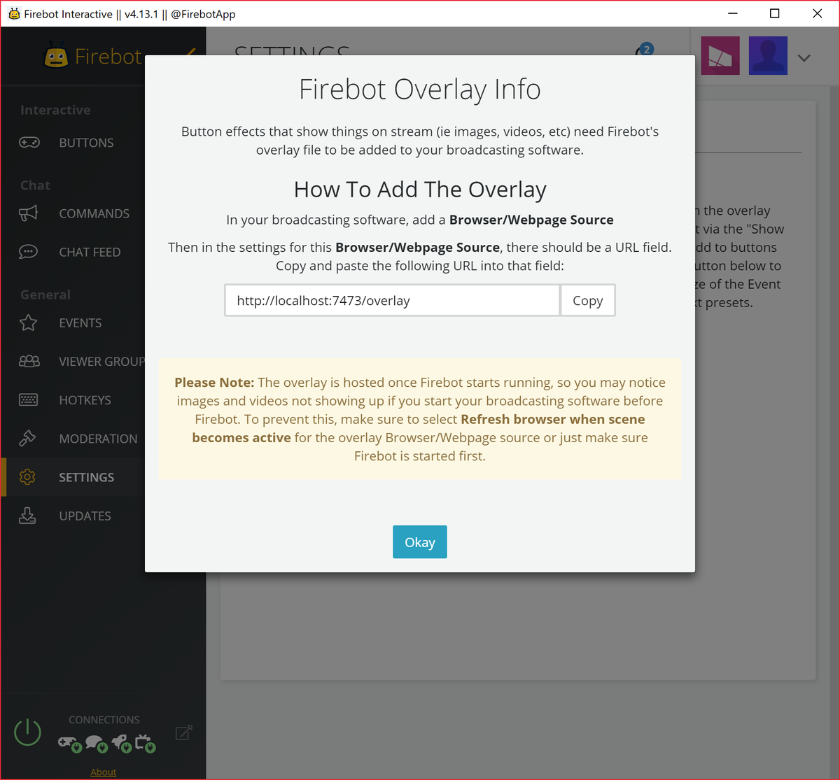 How to add interactive GIFs & sounds to a Mixer stream with Firebot | Windows Central