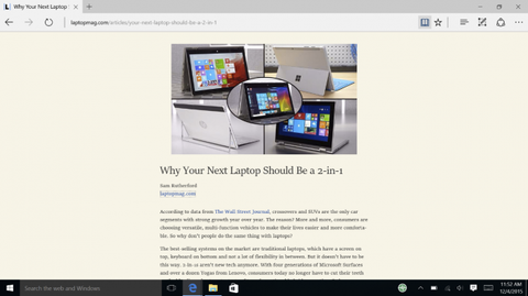 How to Turn On Reading Mode in Microsoft Edge | Laptop Mag