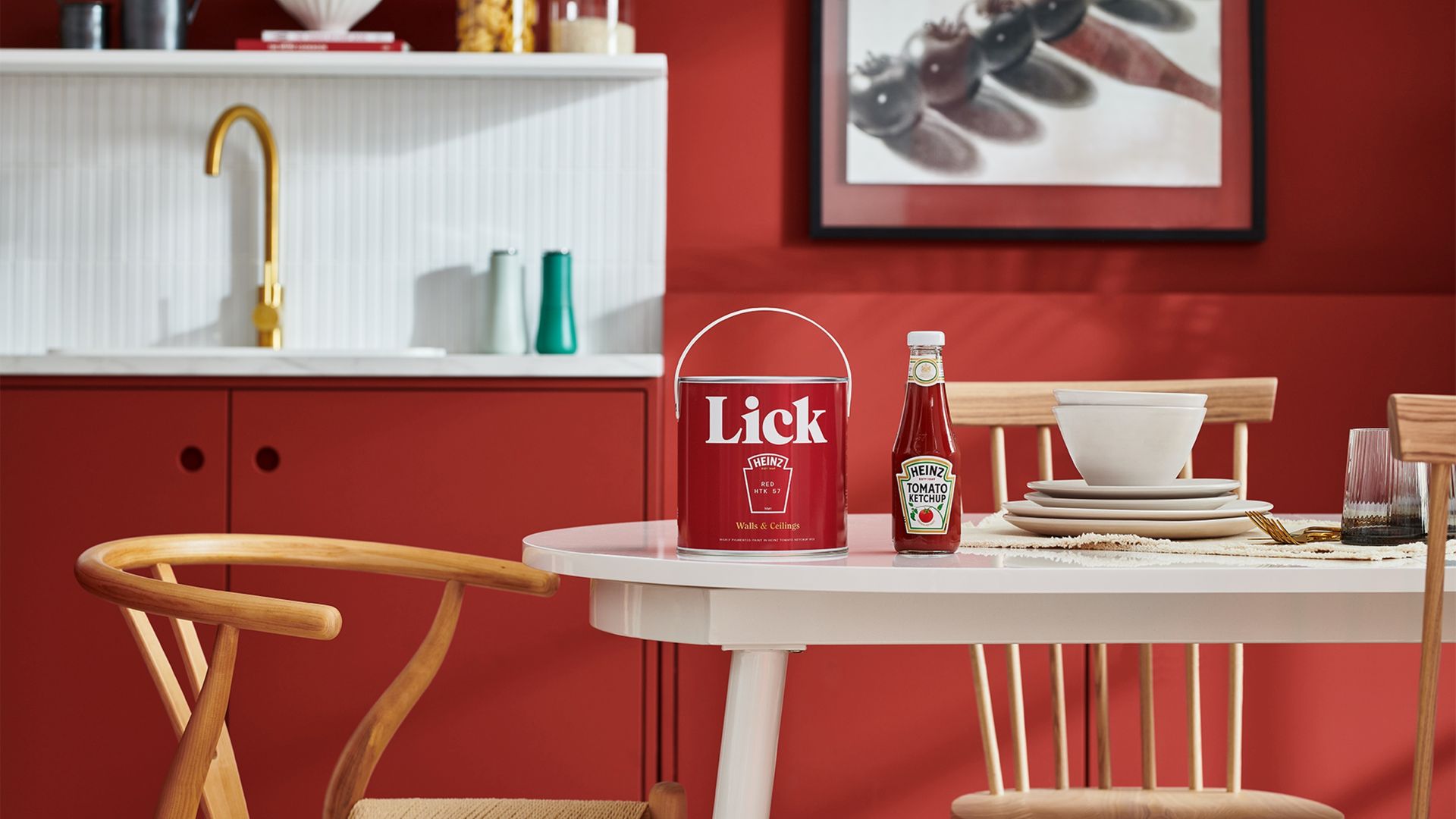 This "Heinz-inspired" paint color taps into an unexpected design trend ...