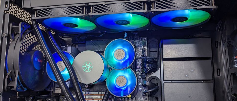 Silverstone IceMyst 360 and 240mm AIO Review: Unique VRM and RAM fans ...