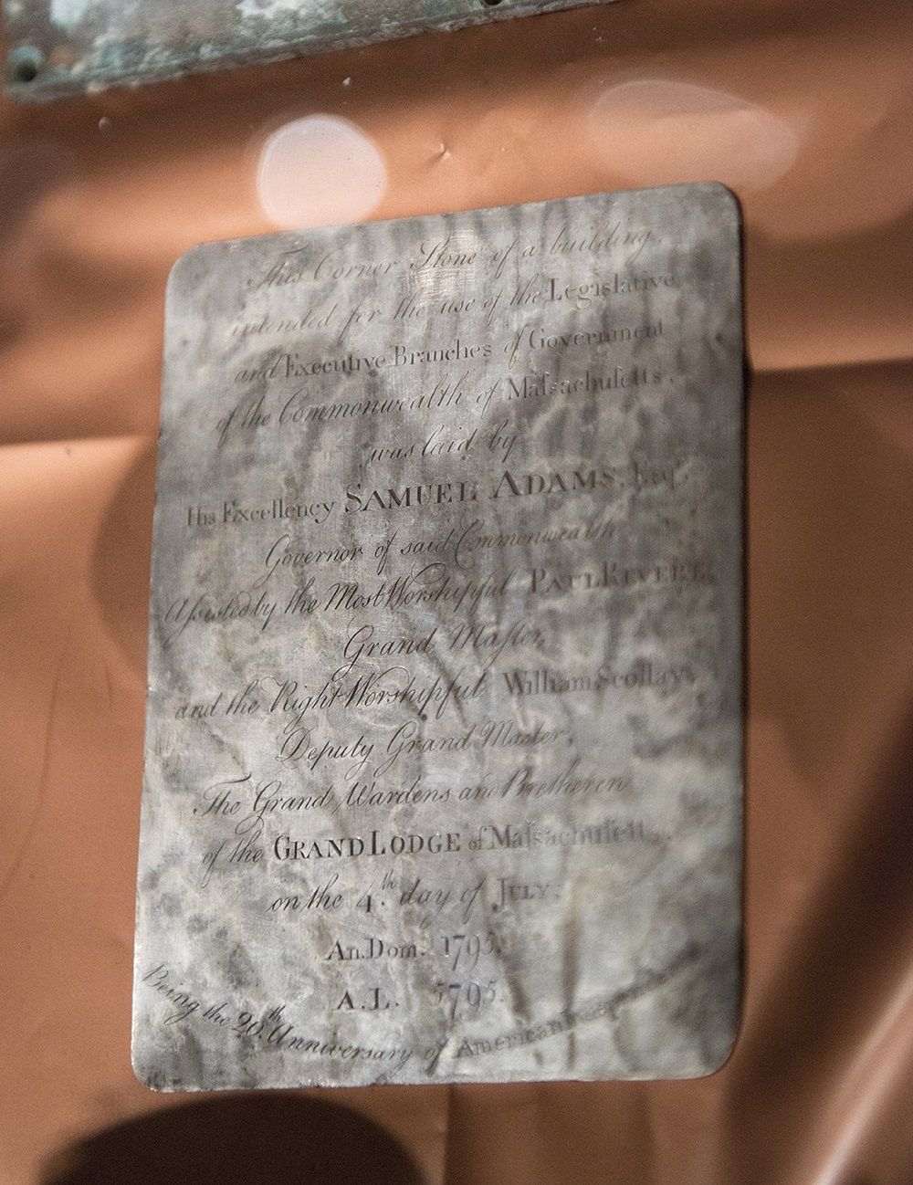 Photos: Time Capsule from 1795 Reveals Pieces of American History ...