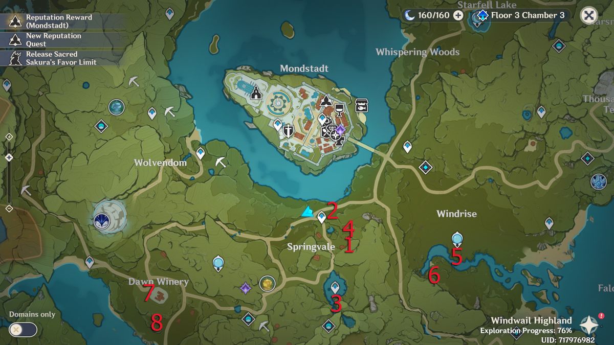 Карта усыпальниц глубин мондштата геншин импакт 60 фото - wForm.ru