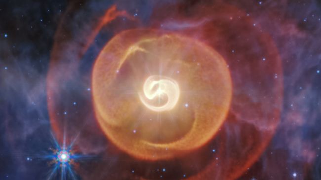 James Webb Space Telescope captures 'one-of-a-kind' triple star system ...