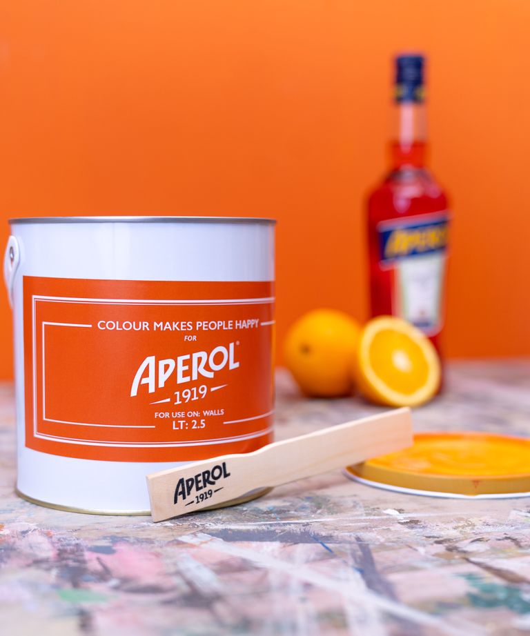 Interior experts react to the new Aperol orange paint - here's how they ...