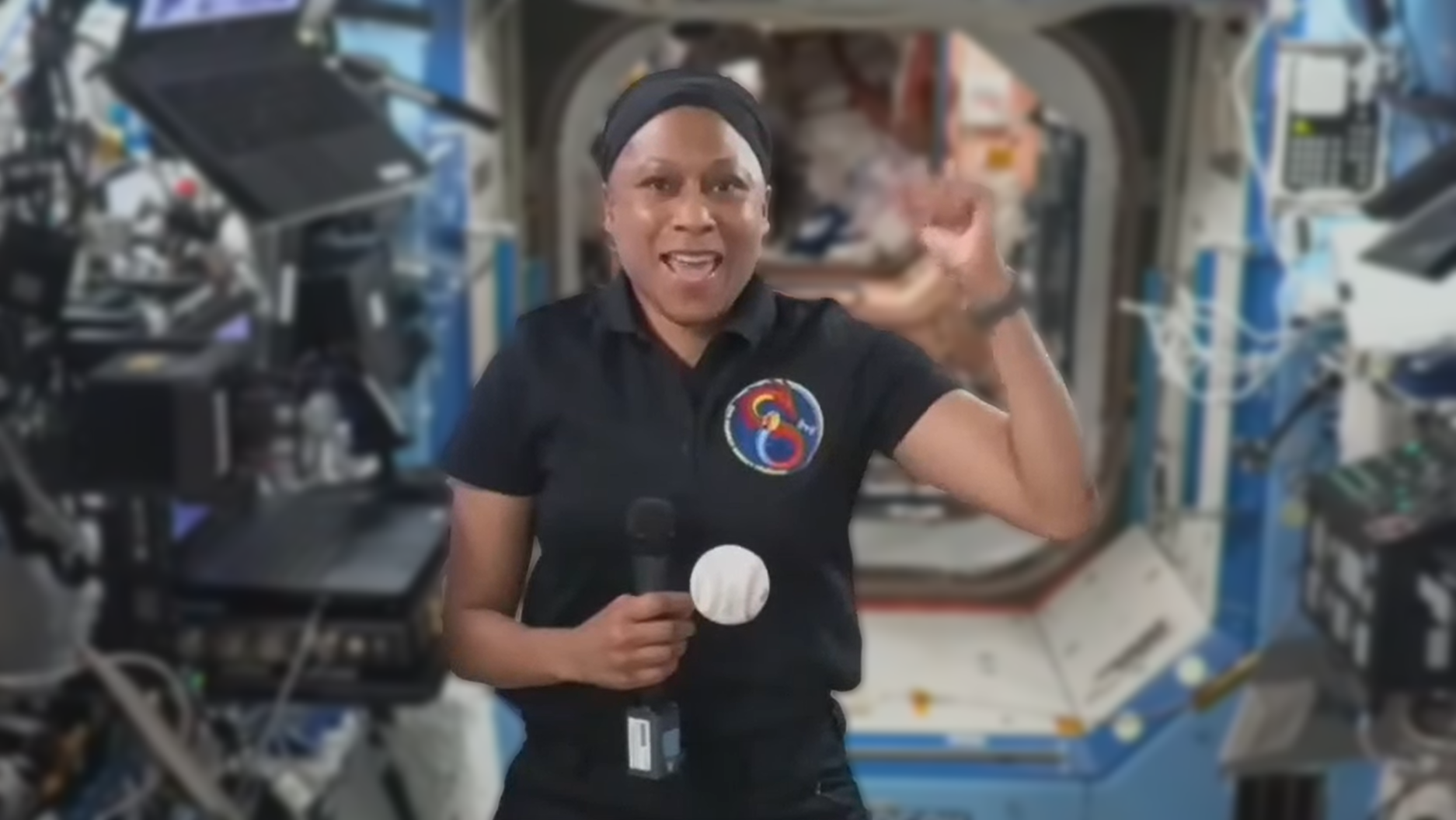 NASA astronaut gives tips to Baseball Hall of Fame from ISS (video) | Space