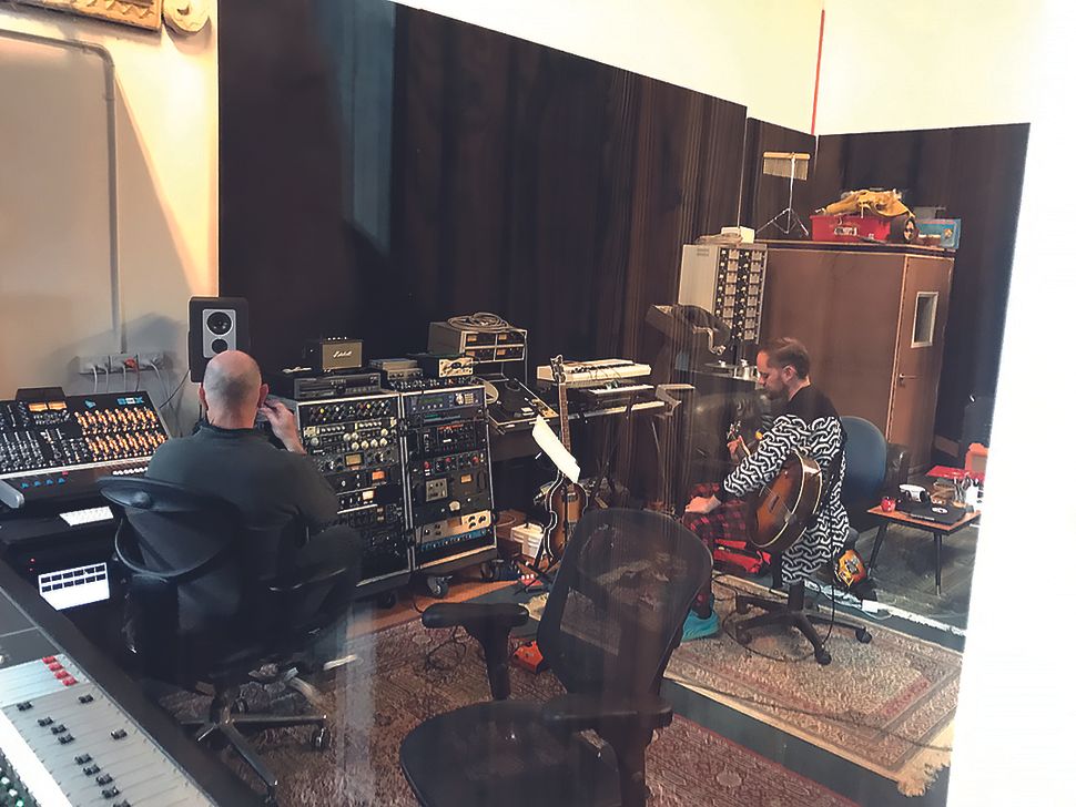 Liars: "I took a bag of percussion instruments and tipped them on the ...