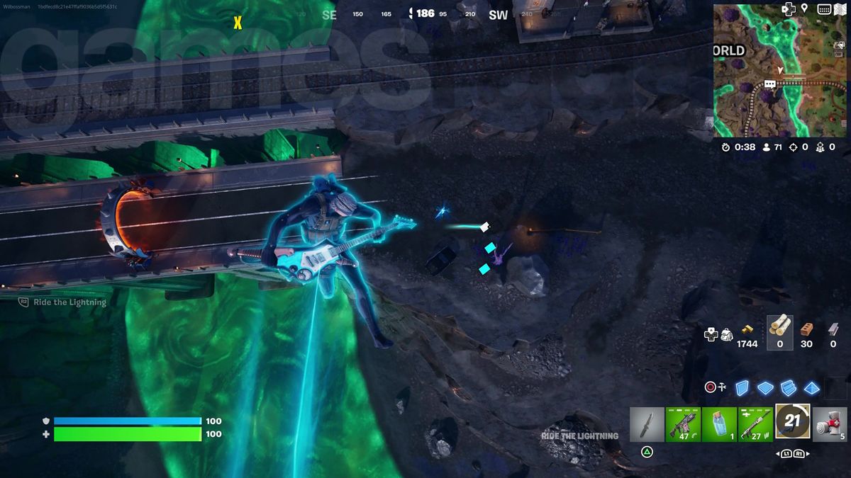 Fortnite Ride the Lightning: Where to find it | GamesRadar+