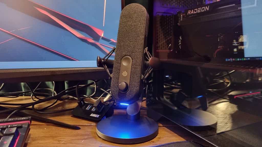 This SteelSeries microphone is more than most gamers would need, but it ...