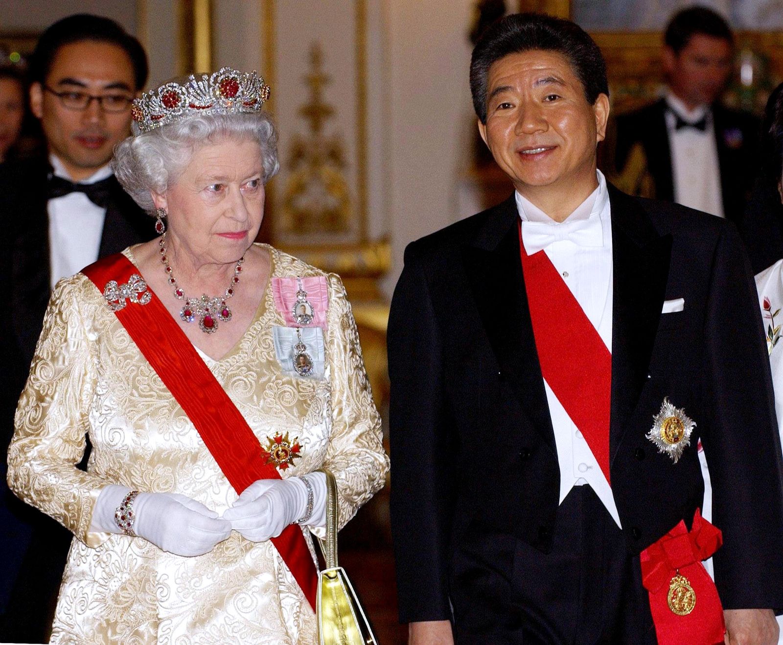 The Queen ruby tiara hidden meaning and why it was banned in the US ...