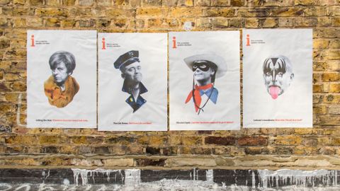 General Election portraits turn party leaders into provocative posters ...