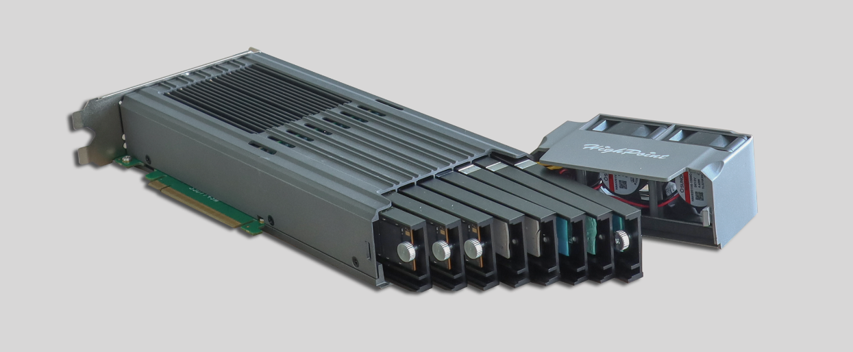 No, this ain’t a GPU card: Unique SSD storage device crams 8 drives to ...