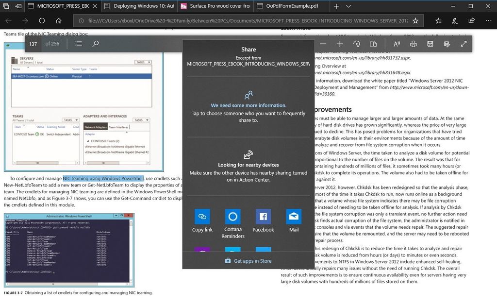 How to use Microsoft Edge's reading features in Windows 10 April 2018 ...
