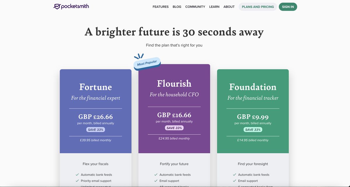 Pocketsmith review | TechRadar