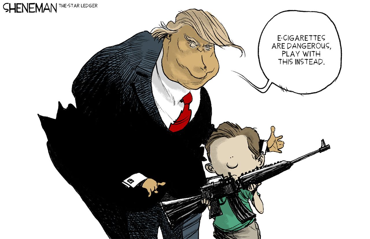 5 scathingly funny cartoons about Trump's vaping ban | The Week