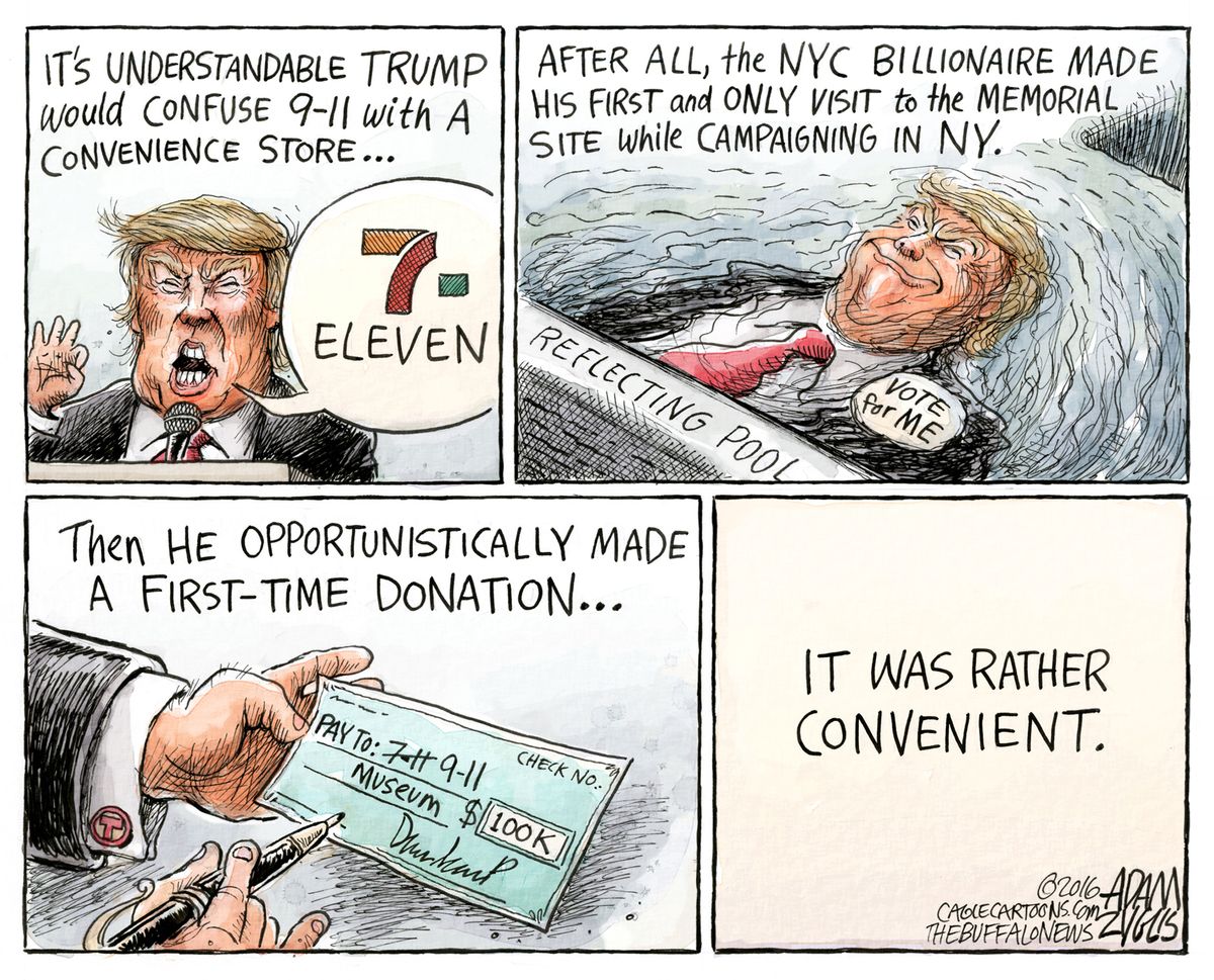 Political Cartoon U.S. Trump 711 | The Week