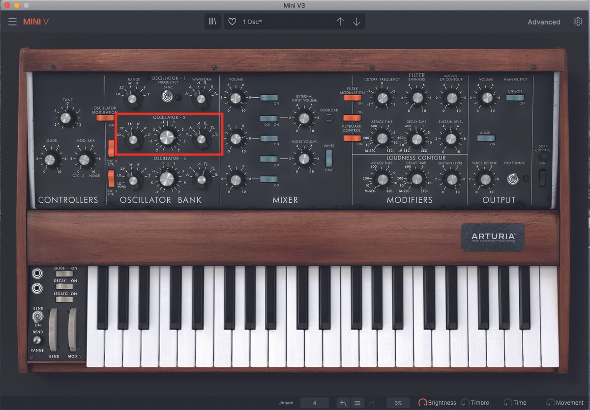 How to create a 'one-key chord' patch on a virtual Minimoog | MusicRadar
