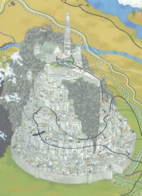 Movie fans will love these illustrated movie maps | Creative Bloq