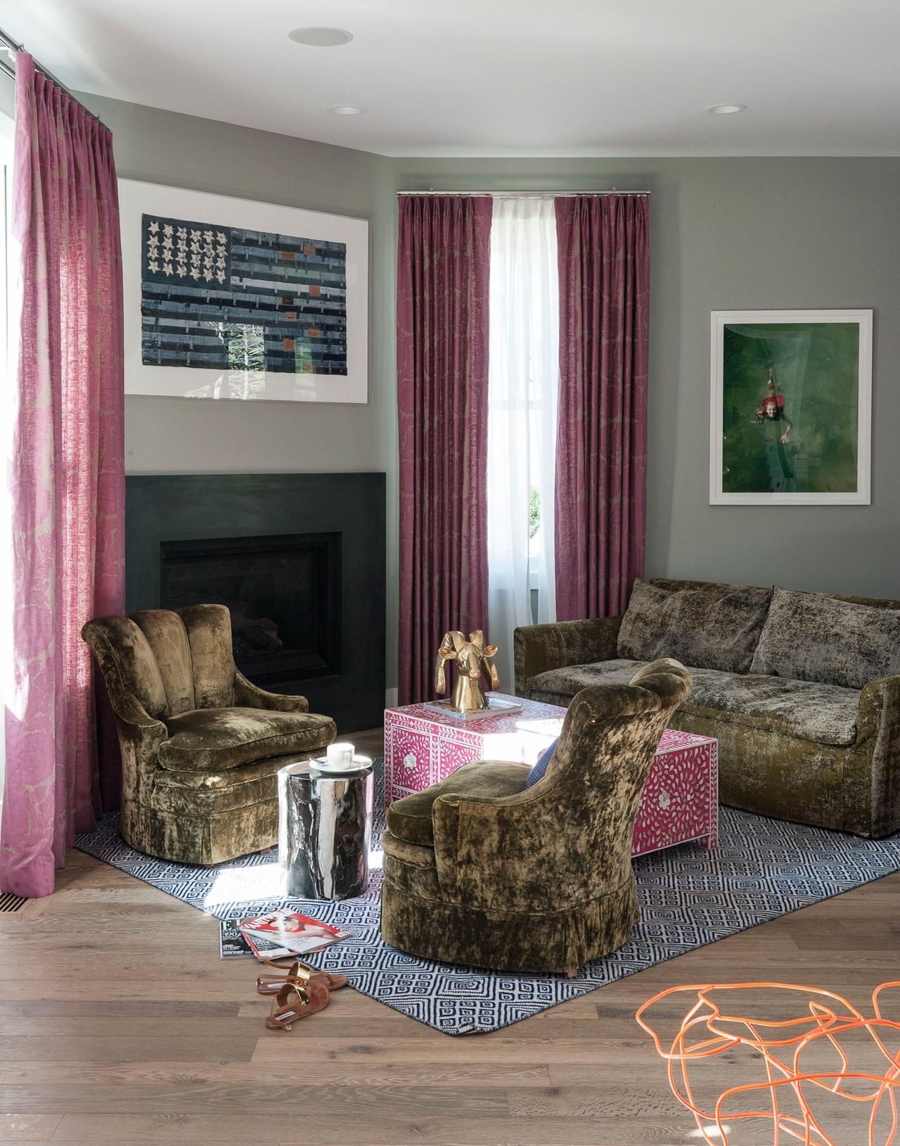 This colourful and funky Seattle beach house is playful yet rustic ...