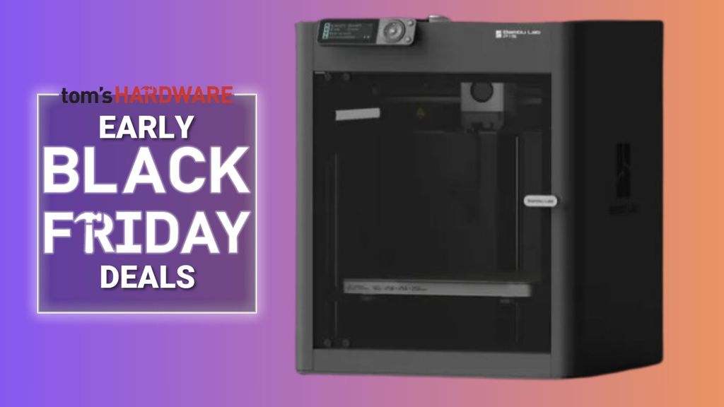 Only $399 for the Bambu Lab P1S 3D printer — an all-time low price in its early Black Friday ...