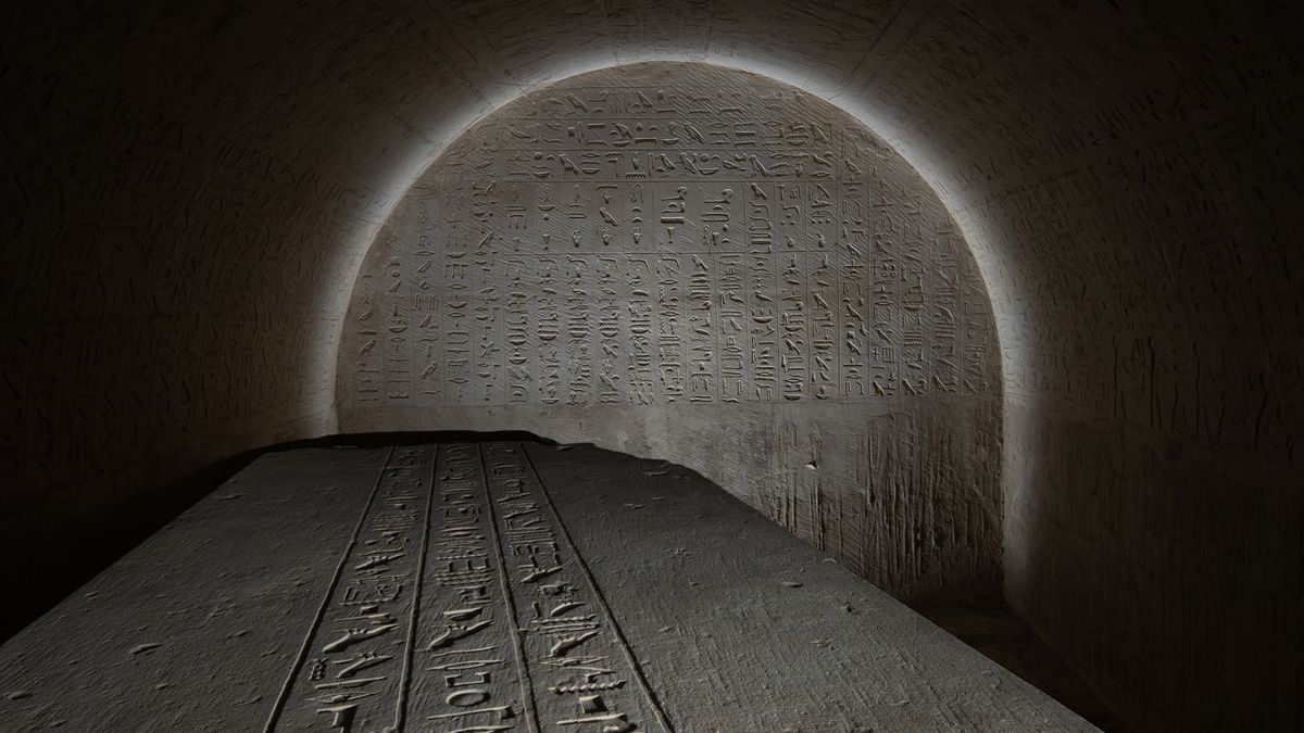 Ancient Egyptian tomb was filled with magical spells to ward off snake ...