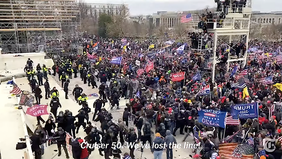 New audio, video from the Jan. 6 Capitol riot show how D.C. police ...