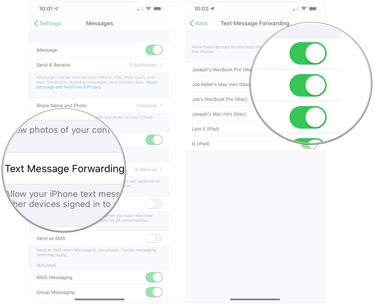 How to get text messages on your Mac | iMore