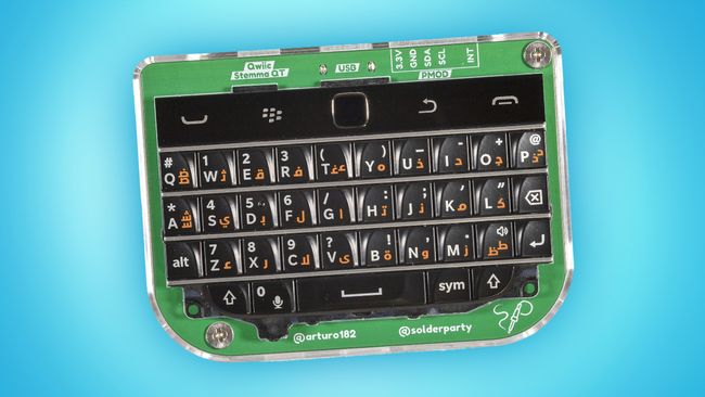 Raspberry Pi RP2040 BB Q20 HID Keyboard Fits in Your Pocket | Tom's ...