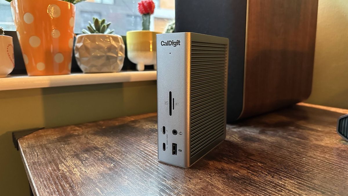CalDigit TS4 Thunderbolt 4 dock review: All the ports you could ever ...