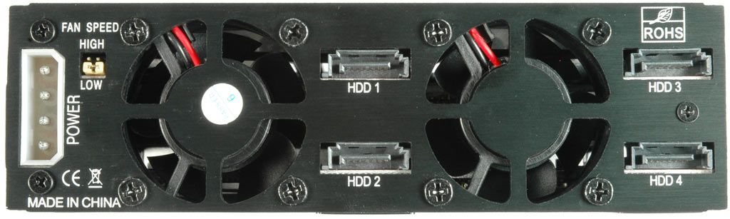 Chieftec 5.25” SATA/SATA Backplane For 2.5” Drives (SNT-1042-SS ...