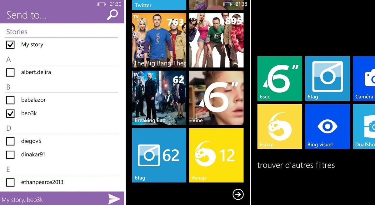 6snap, the unofficial Snapchat client for Windows Phone 8, is now ...
