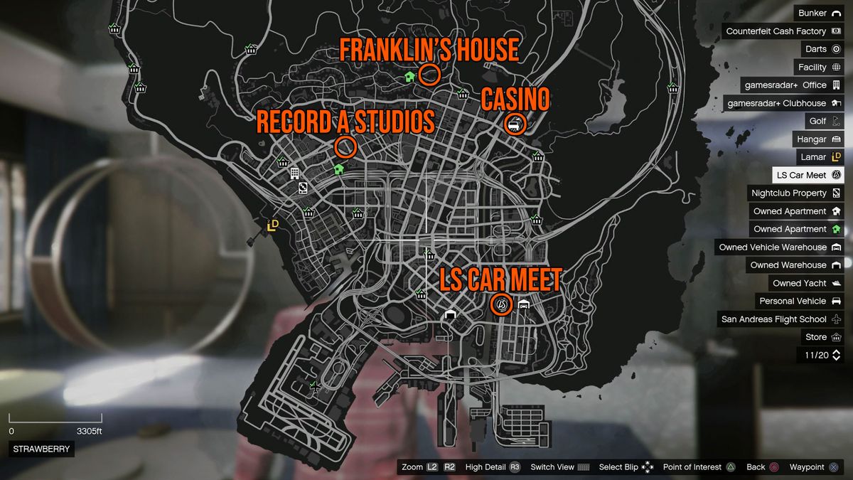 GTA Online media sticks locations with West Coast Classics | GamesRadar+