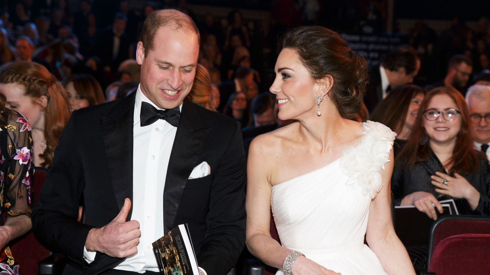 Kate Middleton's 2019 BAFTAs Red Carpet Fashion | Marie Claire