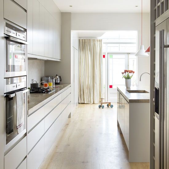 Contemporary grey kitchen-diner | Makeover | Ideal Home