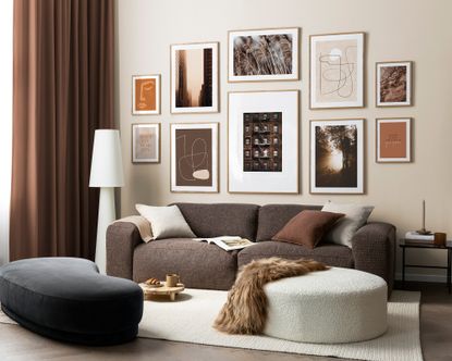 13 grey and brown living rooms that work | Real Homes