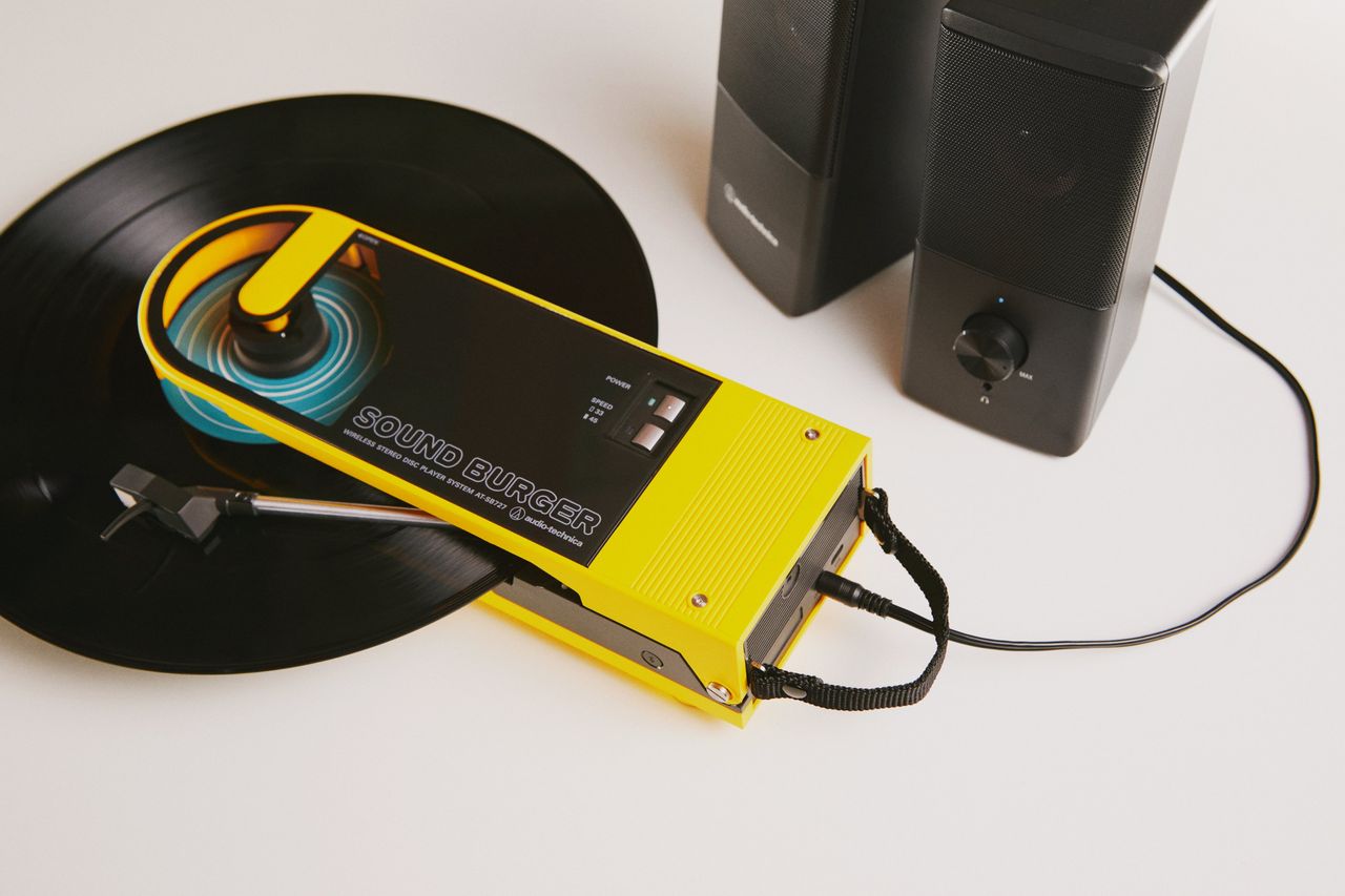 Audio-Technica Sound Burger record player in new colours | Wallpaper*