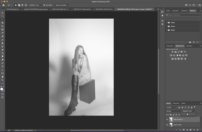 Wrinkles away: how to easily smooth a background in Photoshop | Digital ...