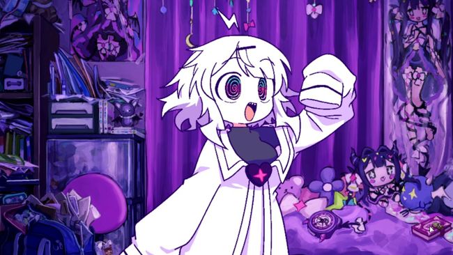 I'm going gaga for this rhythm game where a psychotic anime girl is ...