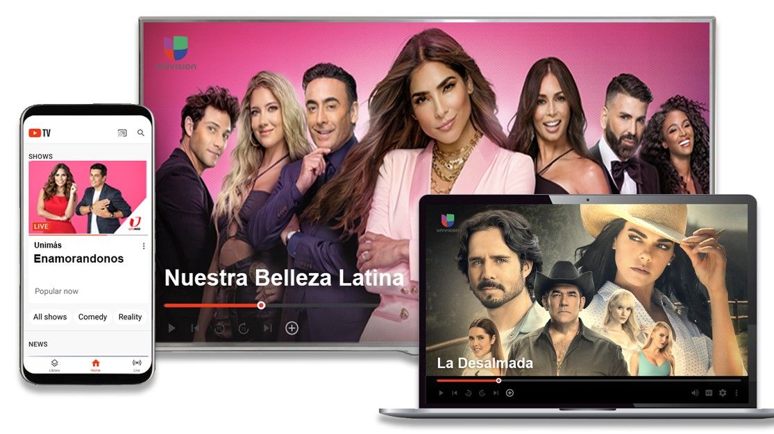 Univision, YouTube TV Reach Carriage Deal for Linear Nets | Next TV ...