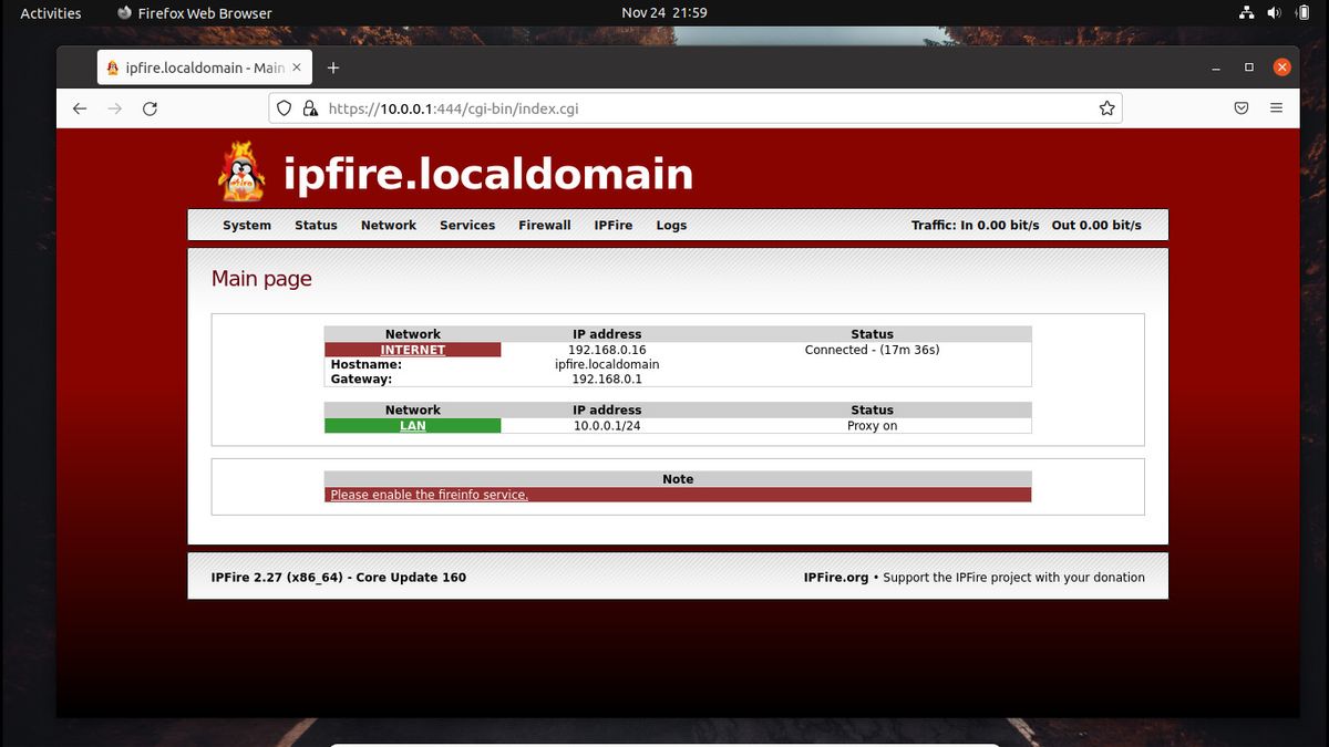 Secure your network with IPFire | TechRadar