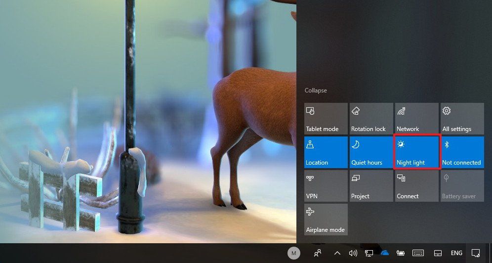 12 days of tech tips: Use Windows 10's Night light to reduce eye strain ...