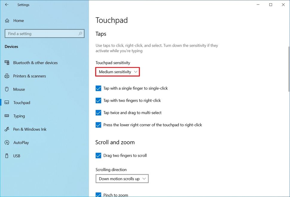 How to customize 'Precision Touchpad' settings on Windows 10 | Windows ...