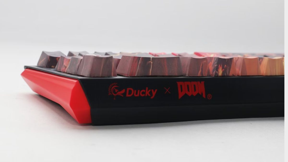 Ducky has released a limited edition Doom keyboard but I can't help but ...