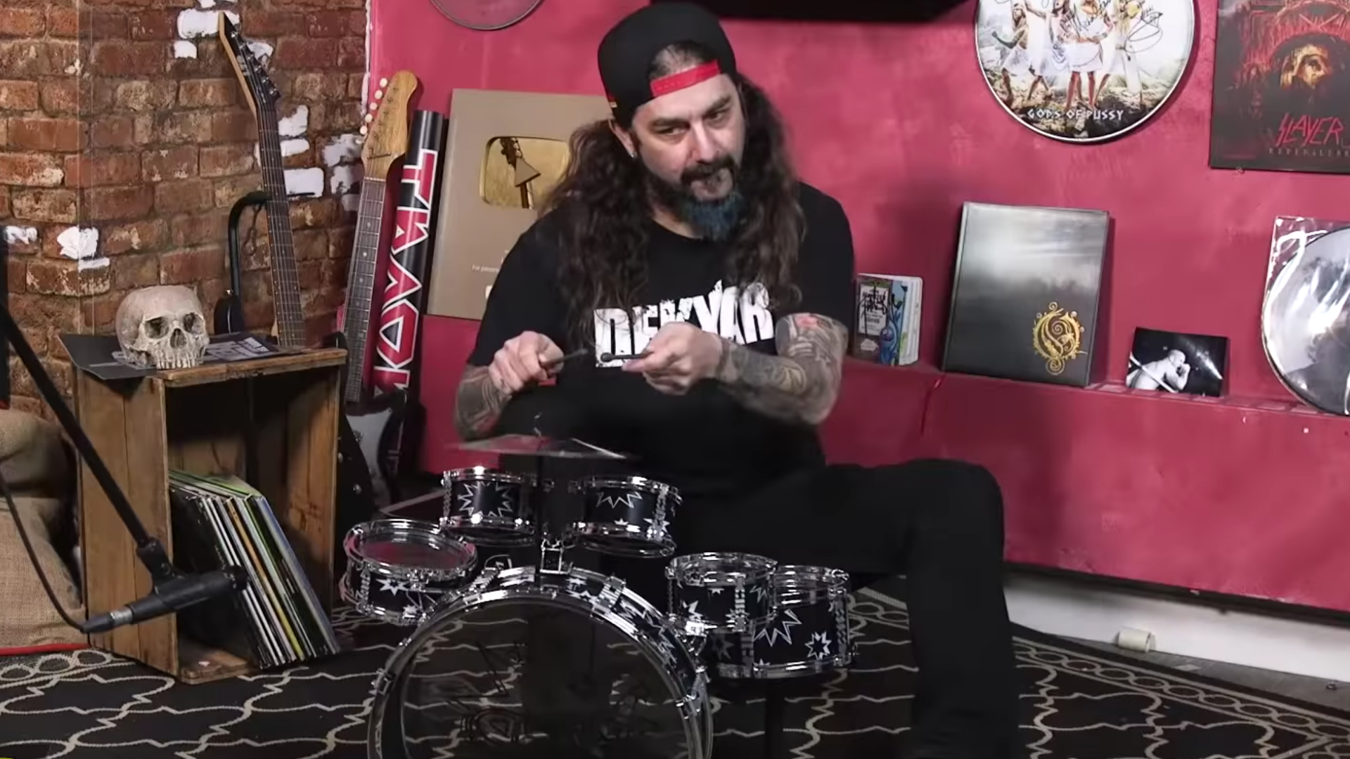 Charity auction for drum kit smashed by Mike Portnoy restarted after ...