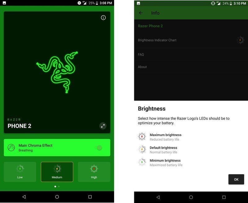 How to customize the Chroma effects on the Razer Phone 2 | Android Central