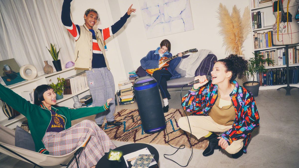 Get karaoke-ready with the Sony SRS-XV800 party speaker | What Hi-Fi?