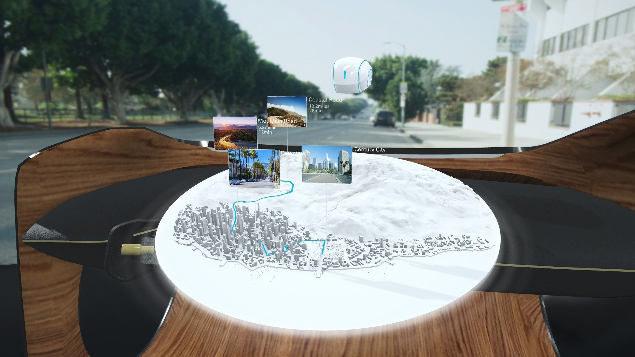 Nissan's Invisible-to-Visible in-car display will let you see what's ...