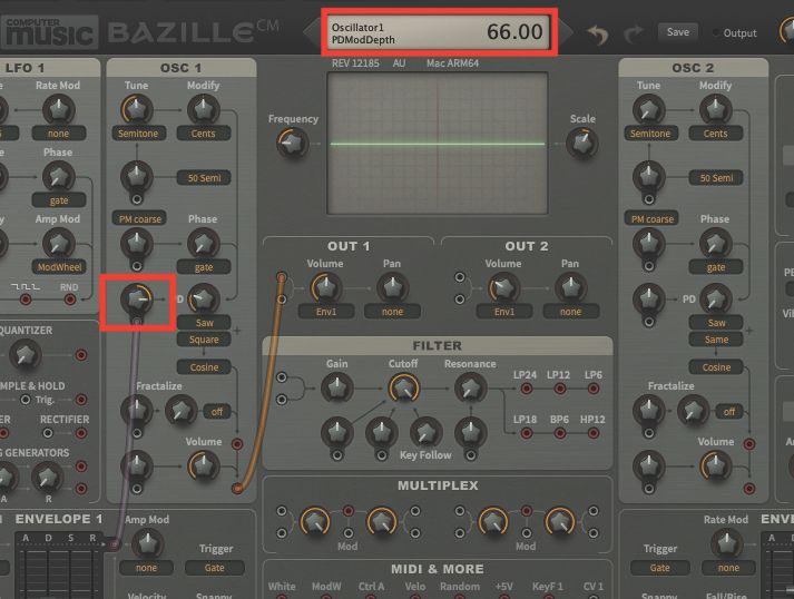 How to design a bass sound using phase distortion synthesis | MusicRadar